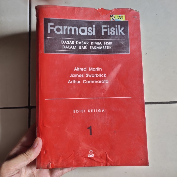 Jual Buku Farmasi Fisik Alfred Martin Edisi Ketiga Bekas Preloved | Shopee Indonesia