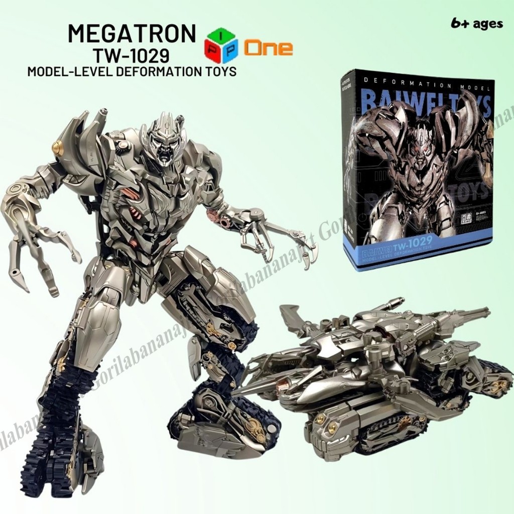 Jual Robot Megatron Baiwei TW 1029 Tank deformation transformers ...