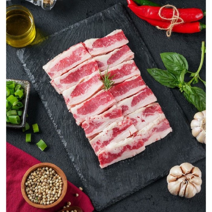 Jual Beef Wagyu Karubi MB 8-9 AUS | Wagyu Karubi Plate - 500 gram ...