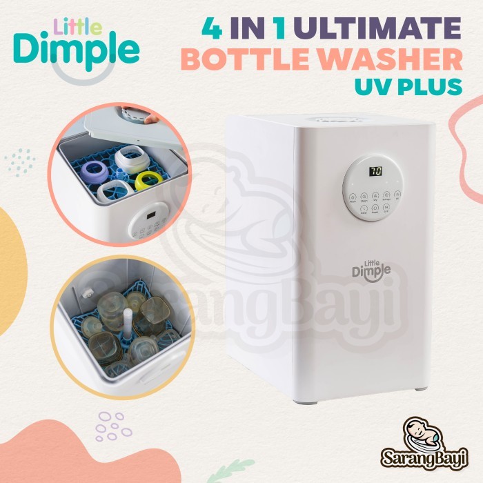 Jual Little Dimple 4in1 Ultimate Bottle Washer UV Plus / Mesin Pencuci ...