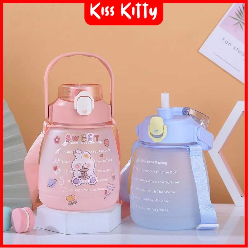 Jual BOTOL MINUM 1300 ML / BOTOL MINUM VIRAL / BOTOL MINUM PELANGI 1,3 ...
