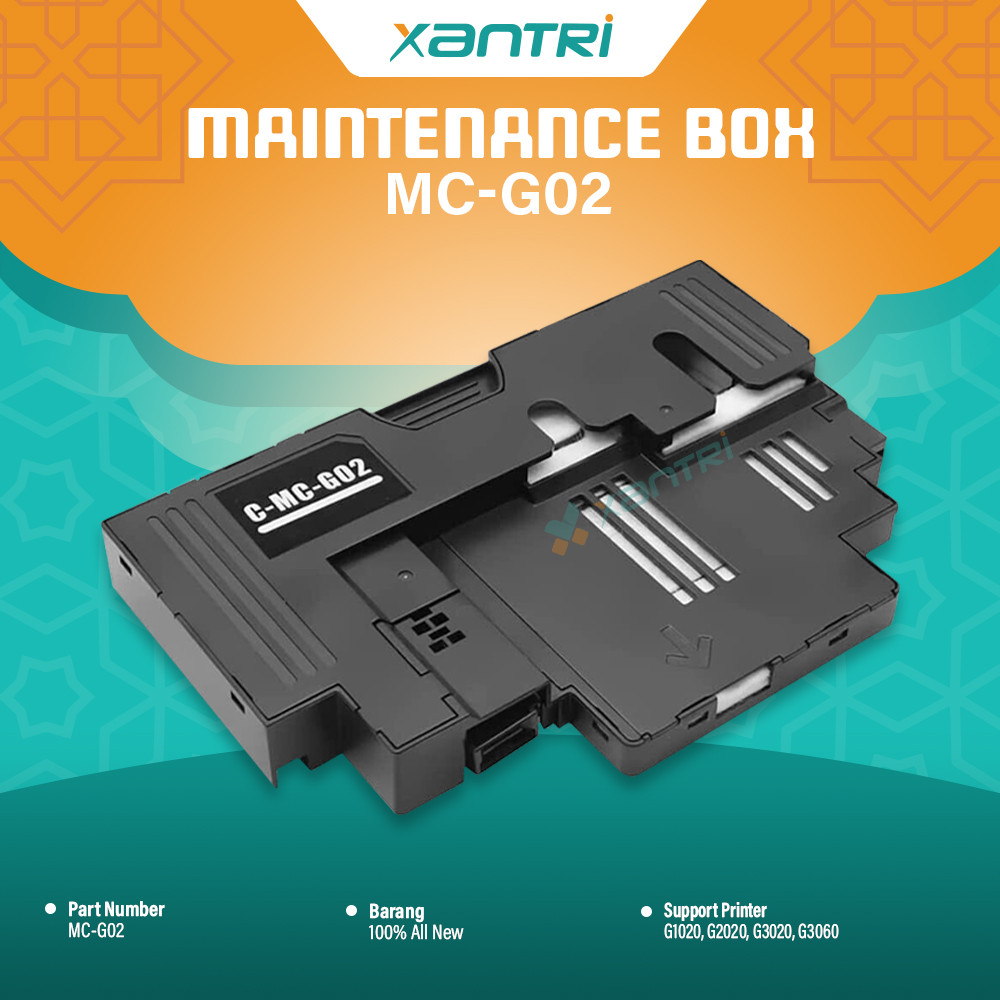 Jual Xantri - Maintenance Box Cartridge MC-G02 MCG02 MC G02 Ink Pad ...