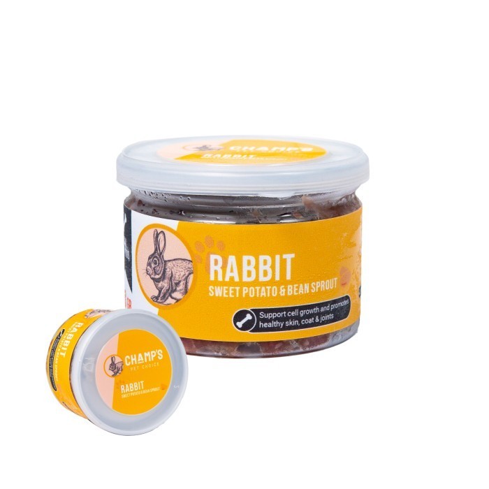 Jual Champs Mini Rabbit Sweet Potato & Bean Sprout | Shopee Indonesia