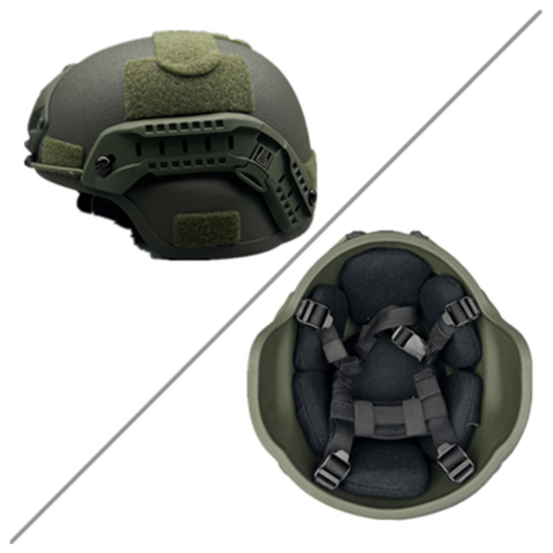 Jual Ballistic ACH high cut tactical helmet bulletproof main body armor ...