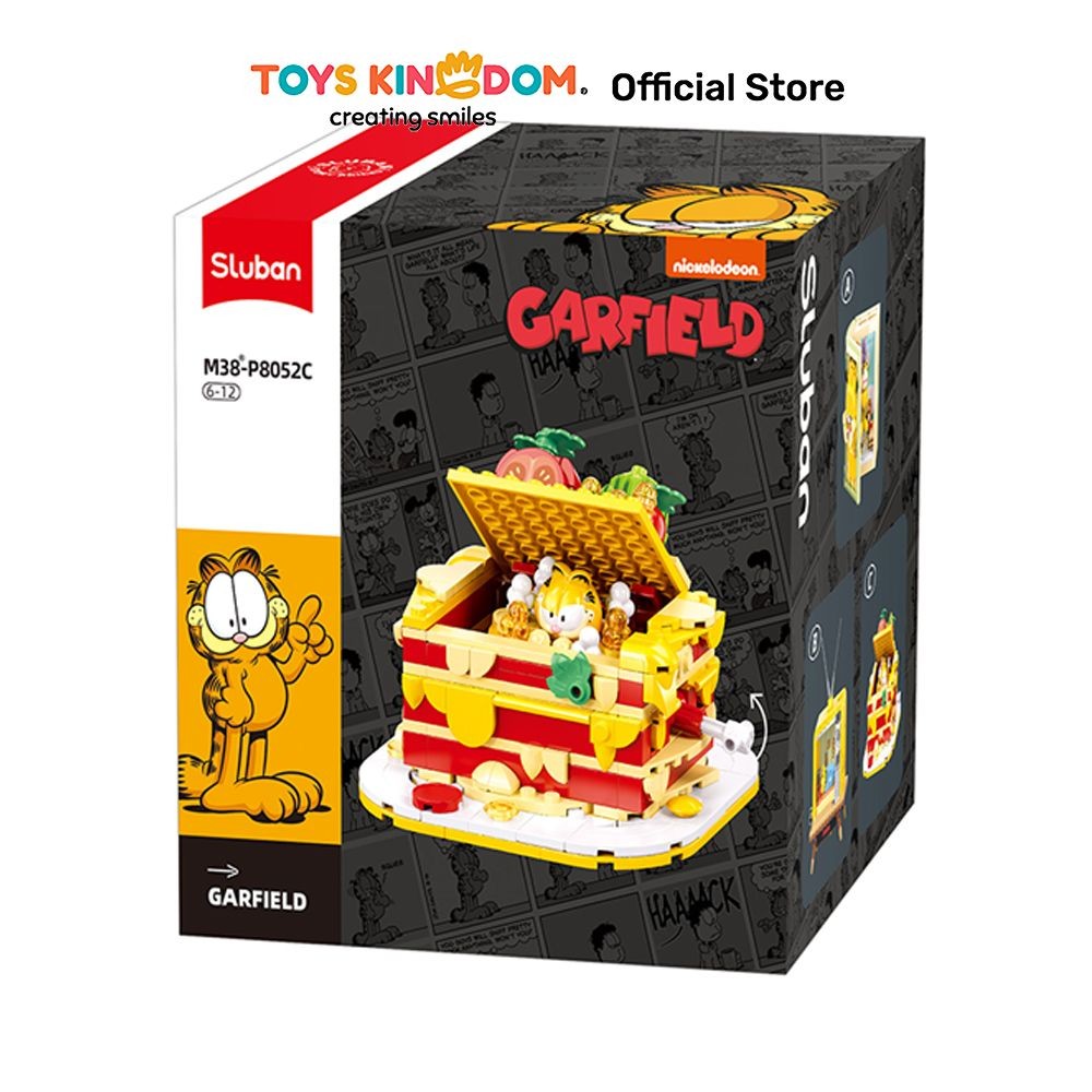 Jual Toys Kingdom Sluban Garfield Lasagna Kids Toy Toys Block Bricks ...