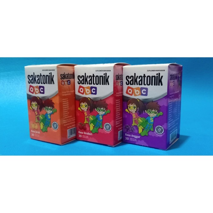 Jual sakatonik abc suplemen makanan vitamin c anak 30 tablet Murah ...