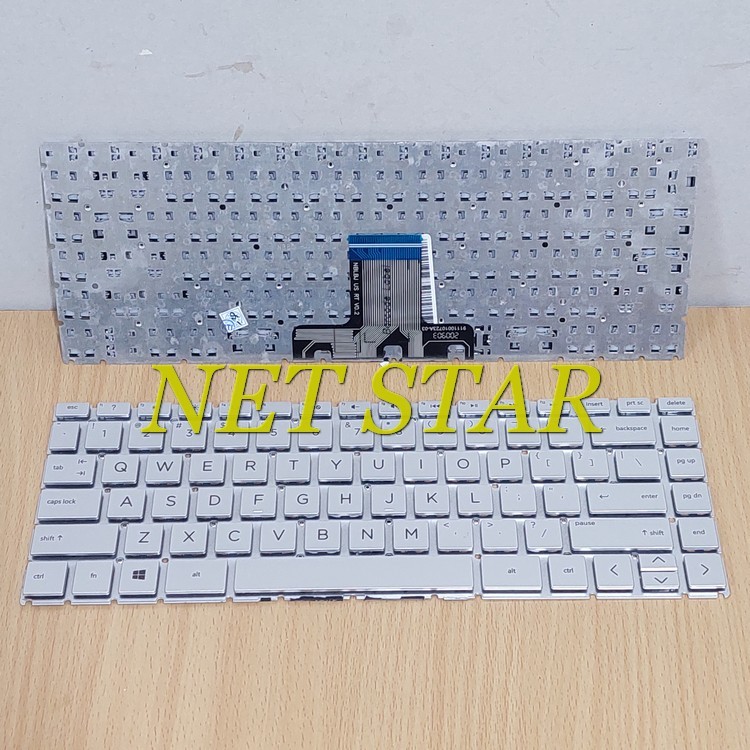Jual Keyboard Laptop HP 14s-dq0508TU 14s-dq2518TU 14s-dq2622TU Silver ...