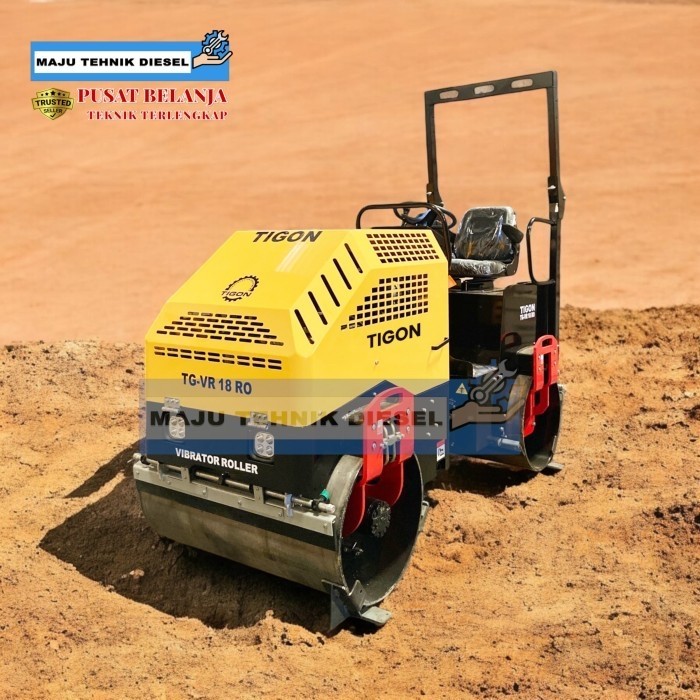 Jual Mesin Pemadat Tanah Roller Compactor TIGON TG-VR 18 RO 35Hp ...
