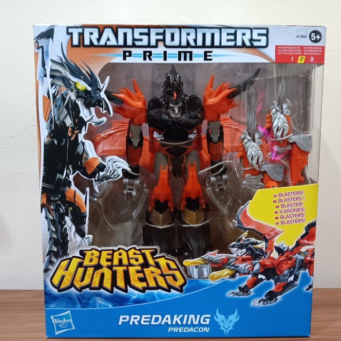 Jual Transformers Prime Beast Hunters Predaking Predacon | Shopee Indonesia