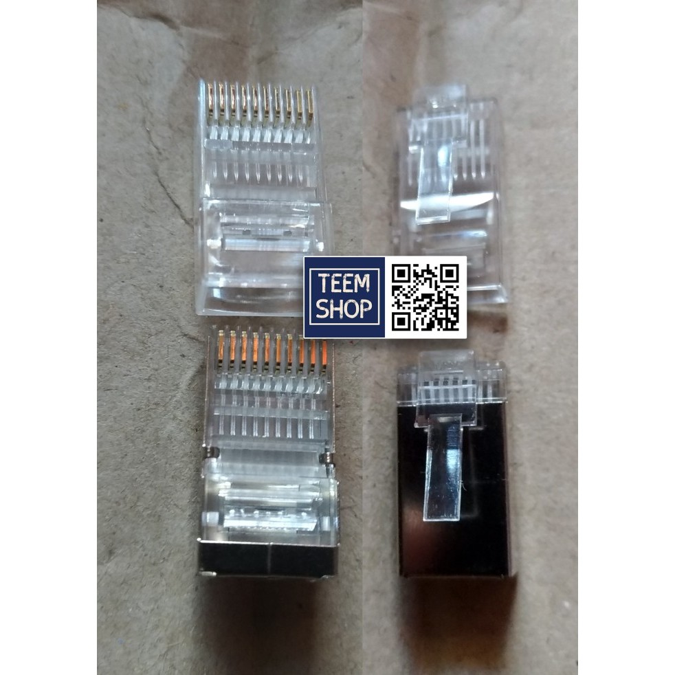 Jual Konektor RJ50 RJ48 10P10C - Connector 10P 10C | Shopee Indonesia