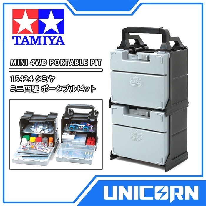 Jual MINI 4WD PORTABLE PIT 15424 TAS BOX TAMIYA ORIGINAL | Shopee Indonesia