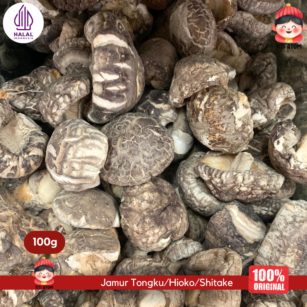 Jual Jamur Hioko Tongku Siangku Shitake Super China 100g | Shopee Indonesia