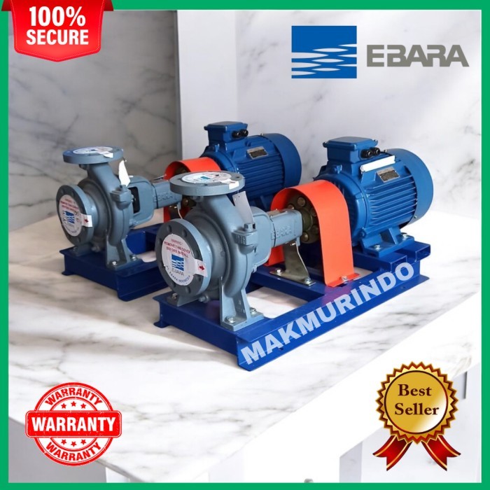 Jual Pompa CENTRIFUGAL EBARA 120x125 FSHA 6"x5" Motor 5.5KW 380V | Shopee Indonesia