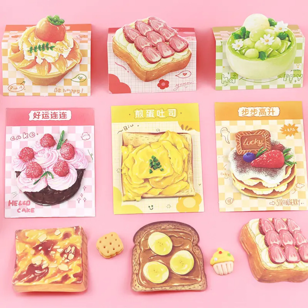 Jual Sticky Notes Makanan Food Dessert Alat Tulis Perlengkapan Sekolah ...