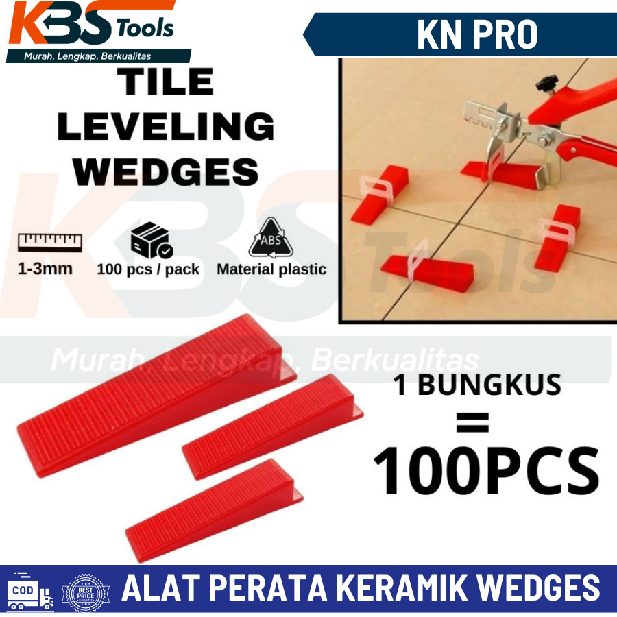 Jual Alat Perata Keramik Granit Wedges REUSABLE - Tile Leveling Spacer ...
