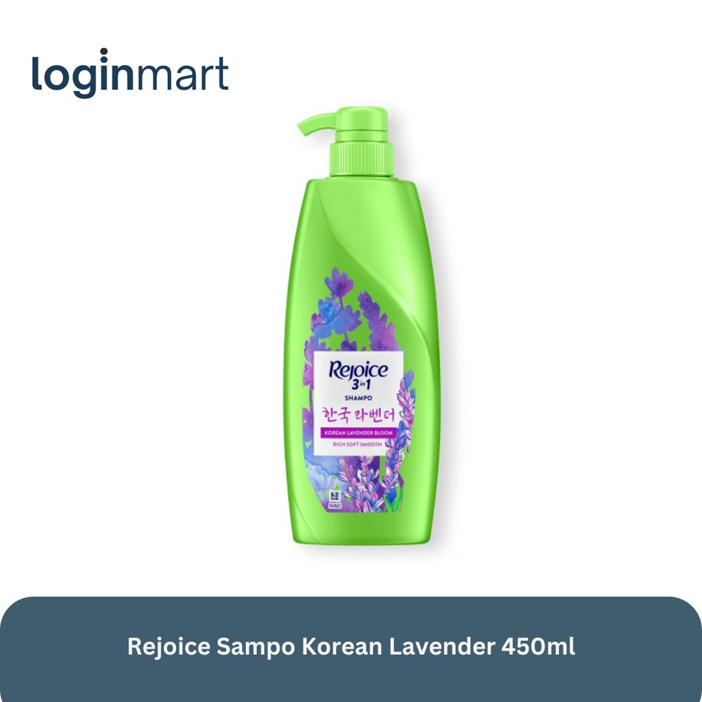 Jual Rejoice Sampo Korean Lavender 450ml | Shopee Indonesia