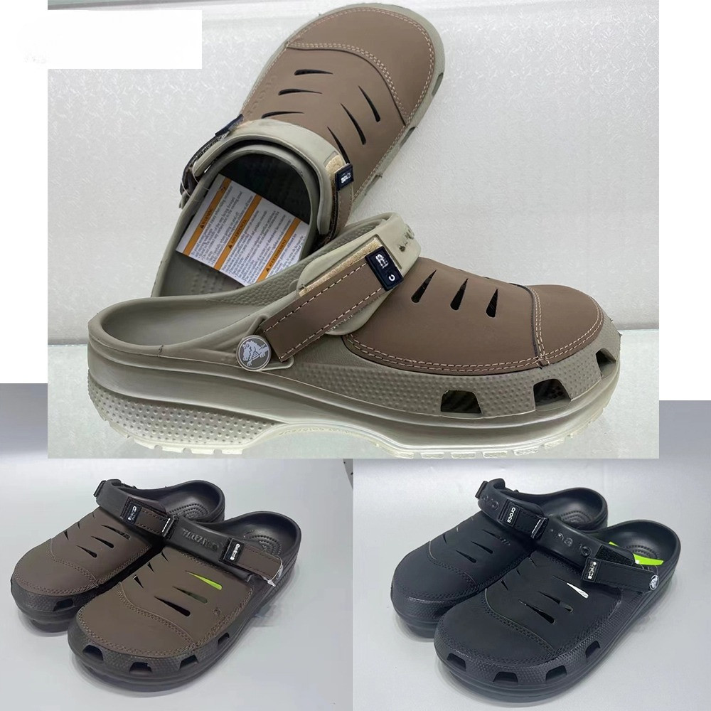 Jual Sandal Cross pria Leather Cross Sandal Kodok Pria Yukon Sandal ...