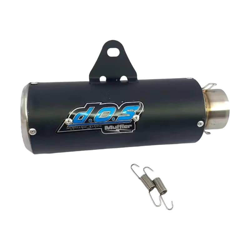 Jual Slencer knalpot DOS gp1 black kouting d50mm | Shopee Indonesia
