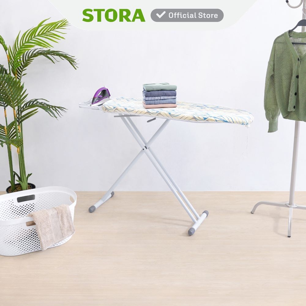 Jual Stora 117X33.2X80 cm Meja Setrika Lipat Powder Coating Foliage ...