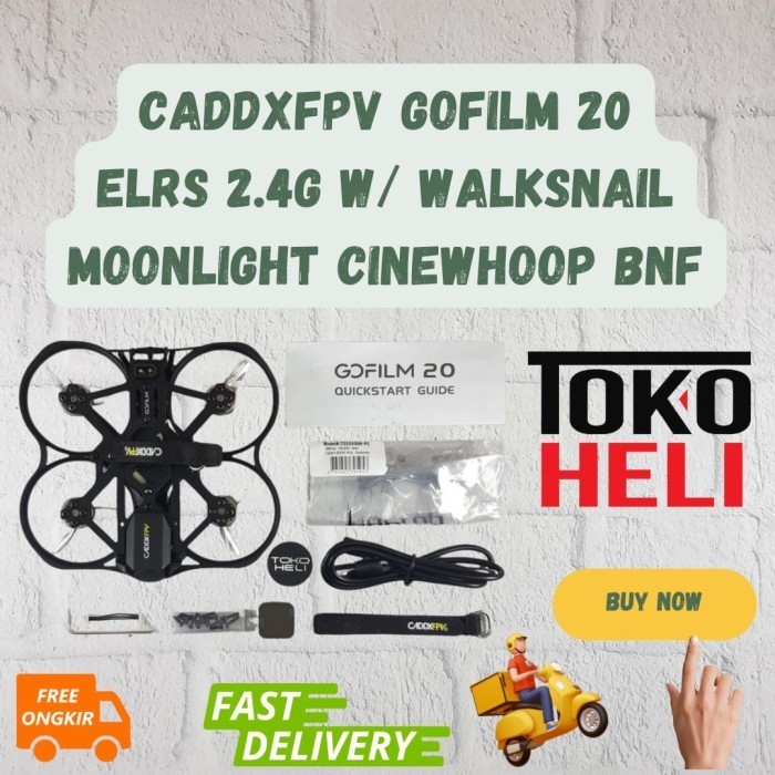 Jual CaddxFPV Gofilm 20 ELRS 2.4G w/ Walksnail Moonlight Cinewhoop BNF | Shopee Indonesia