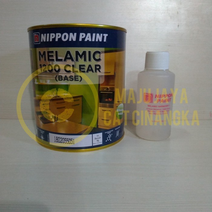 Jual nippe melamic clear gloss dari nippon paint ukuran 1L | Shopee ...