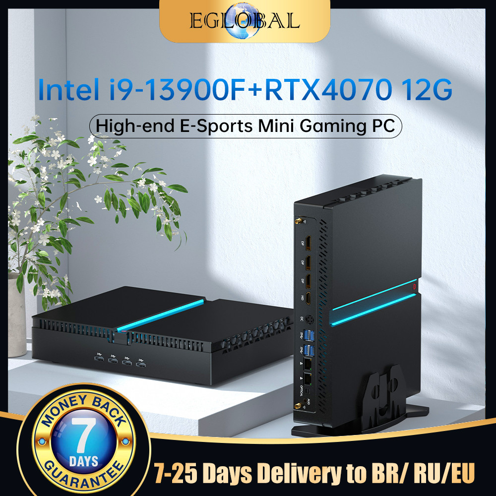 Jual EGLOBAL Mini PC Gaming Intel Core i9 13th Gen Nvidia RTX 4070 12G ...
