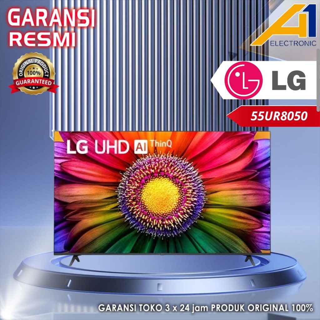 Jual LED TV LG 55UR8050 / 55UR8050P SB Smart TV 4K UHD 55 Inch With AI ...