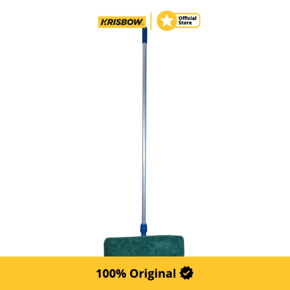 Jual Krisbow Alat Pel Flat Mop Microfiber Dengan Tangkai 40 cm | Shopee ...