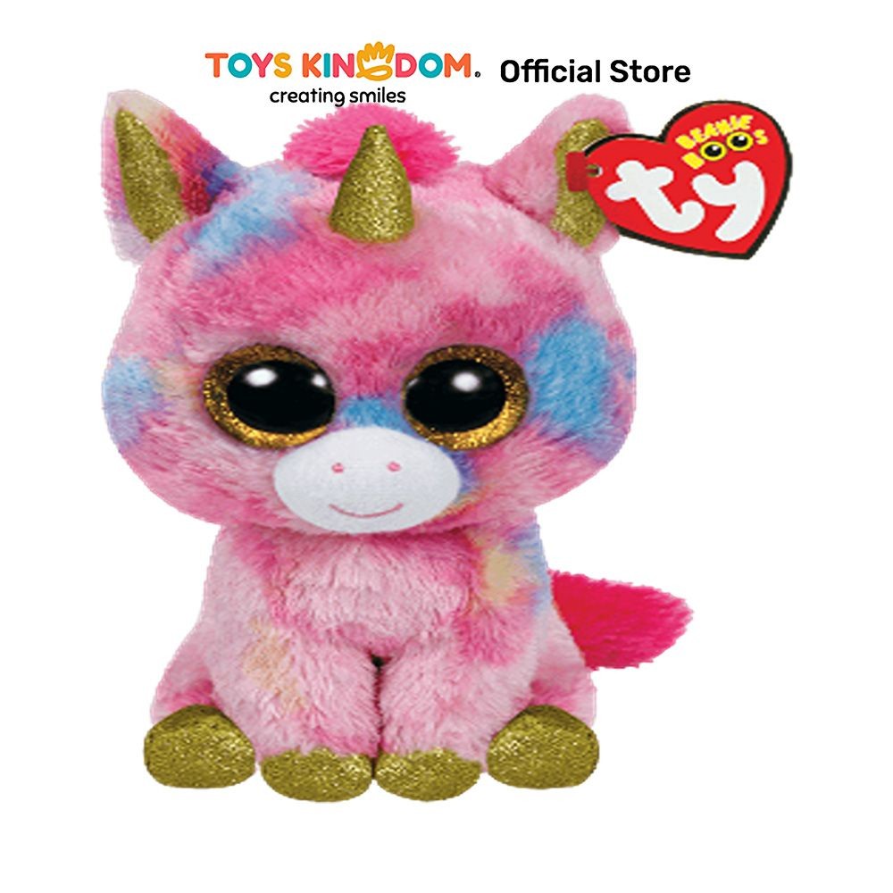Jual Toys Kingdom Ty Boneka Hewan Beanie Boos Fantasia Unicorn R 131352 ...