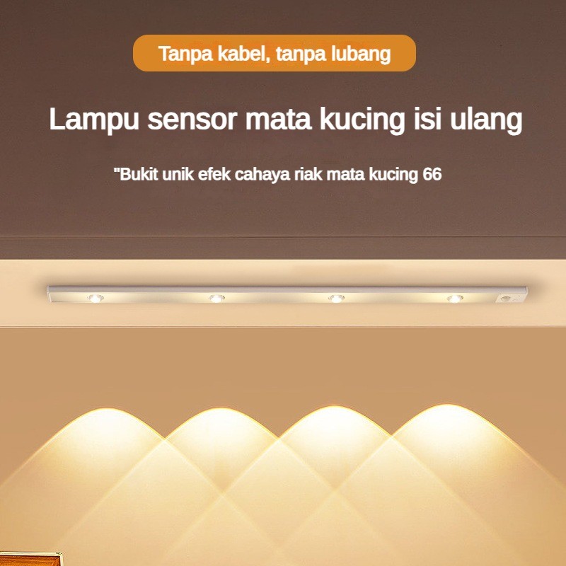 Jual Lampu Sensor Gerak Magnetic Motion Sensor Lampu Stick Panjang ...