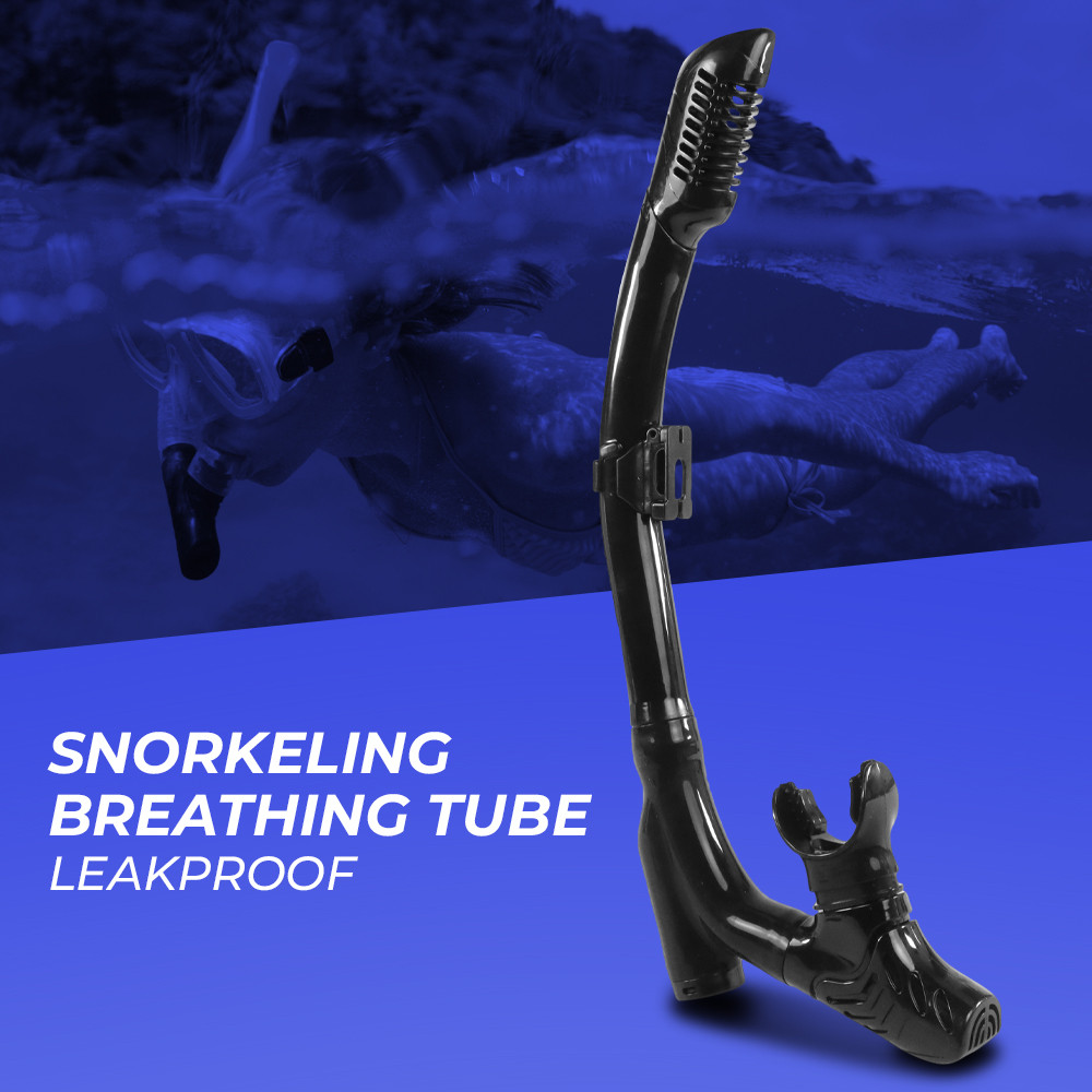 Jual Pipa Snorkeling Breathing Tube Scuba Diving Swimming Leakproof ...