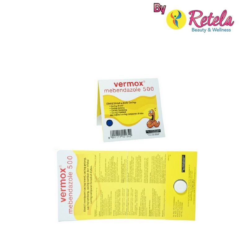 Jual VERMOX 500MG TABLET STRIP | Shopee Indonesia