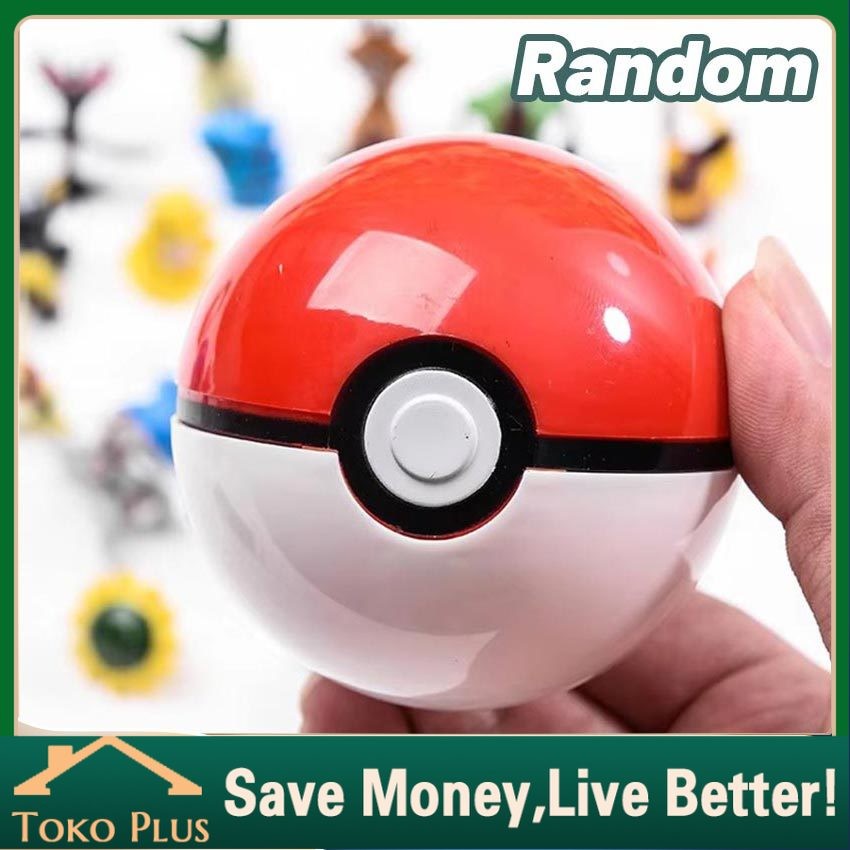 Jual Pokeball Lempar Berisi Figurin / Mainan Pokemon pokeball Figures ...