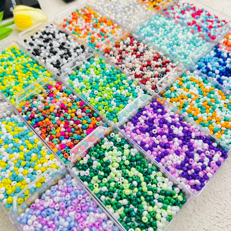 Jual Manik Mote Payet Pasir Mix Fia Series 6/o (15gr) | Shopee Indonesia