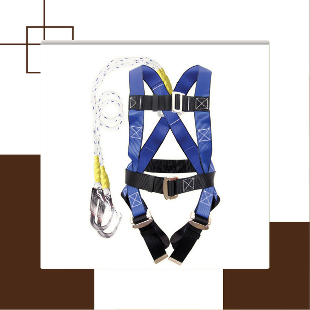 Jual Full Body Harness Ecofit Double Big Hook 2 Besar Safety Belt ...