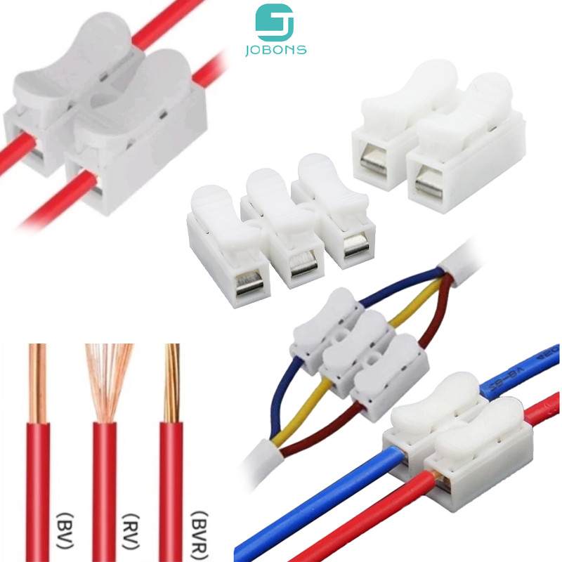 Jual Quick Connect CH2/3 Wire Connector Terminal Sambungan Kabel CH-2/3 ...