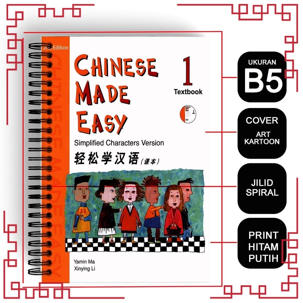 Jual Buku Belajar Bahasa Mandarin Chinese Made Easy Textbook | Shopee ...