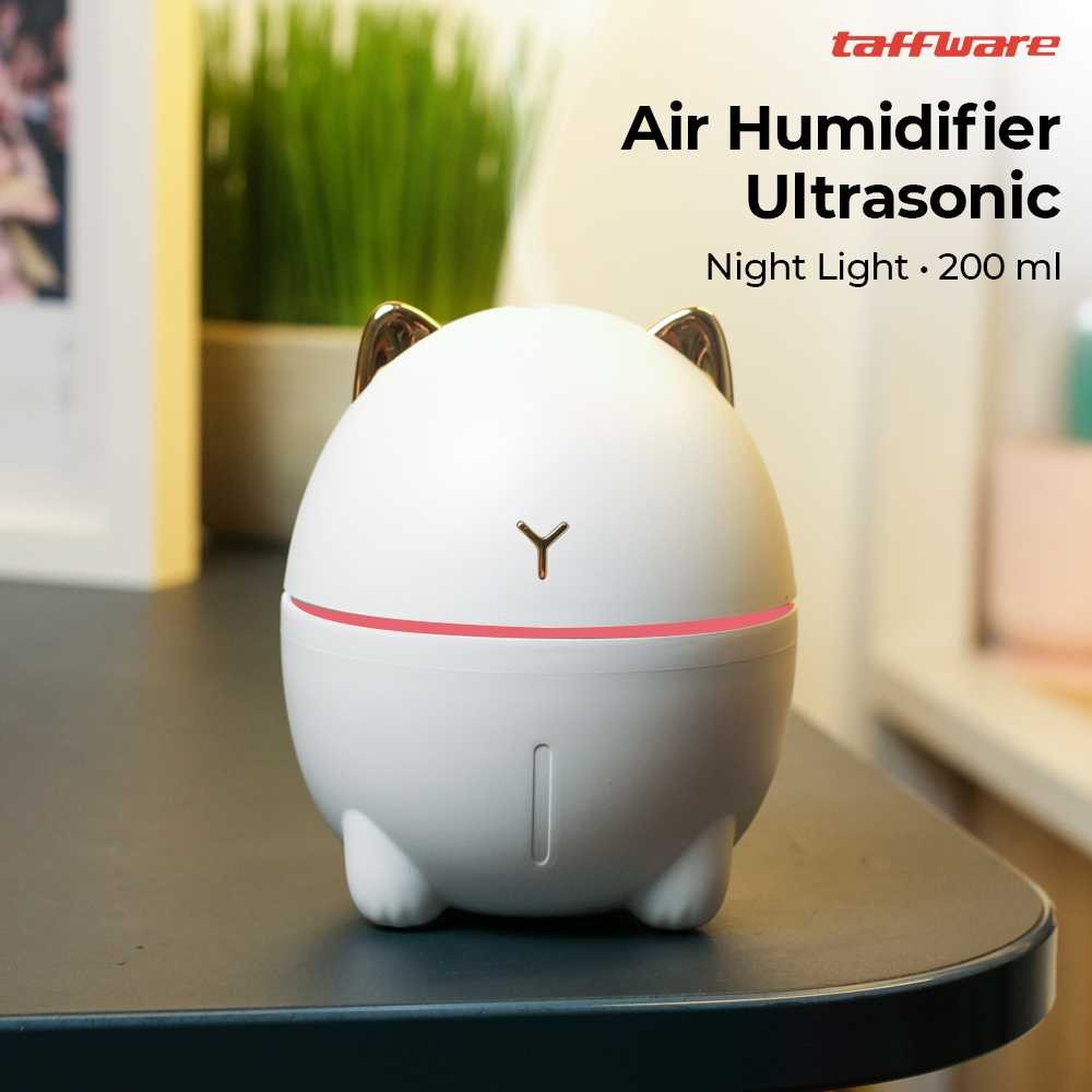 Jual Dudu Cat Air Humidifier Ultrasonic Night Light 200ml | Shopee ...