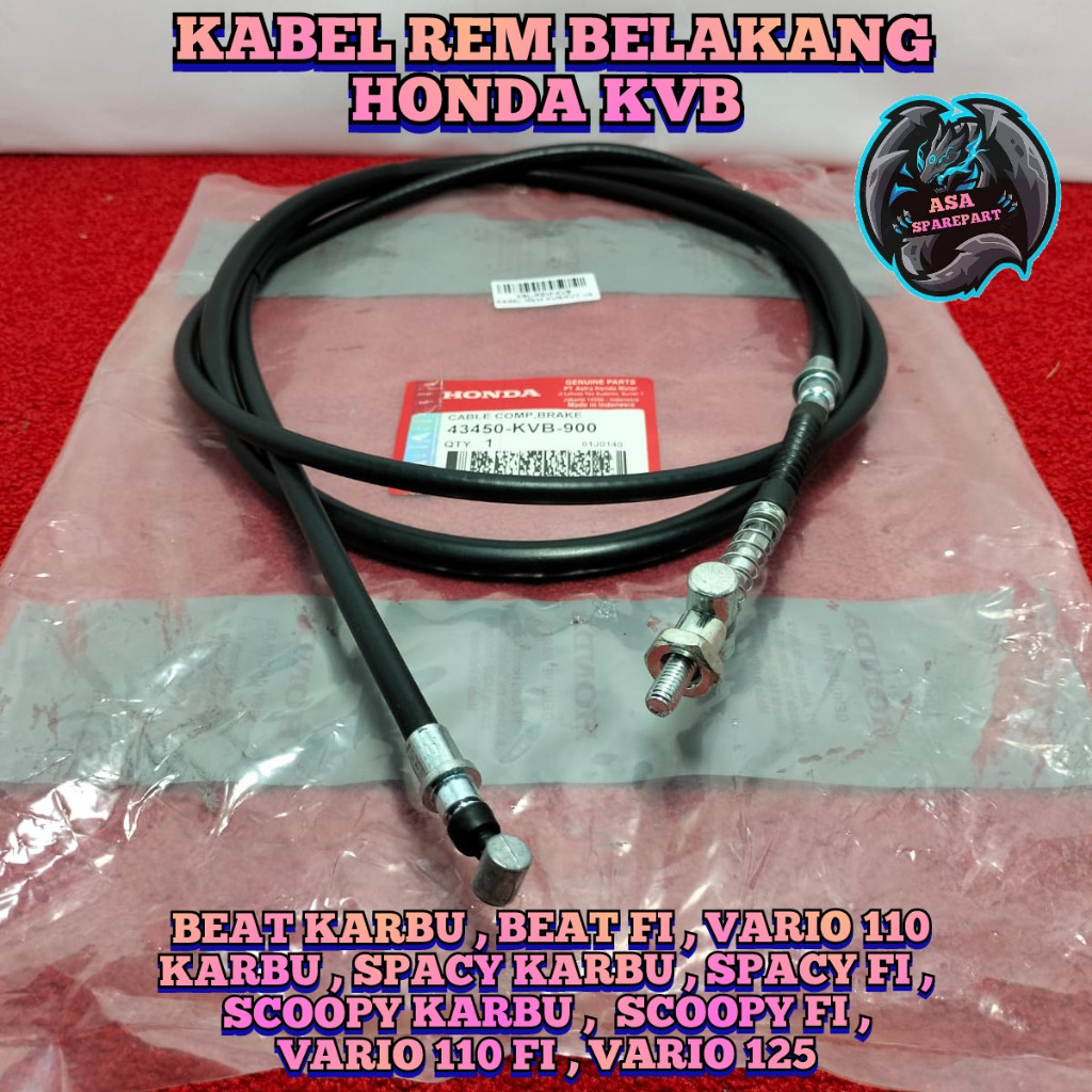 Jual Kabel Rem Tali Rem BEAT KARBU, Beat Fi Injeksi, SPACY KARBURATOR ...