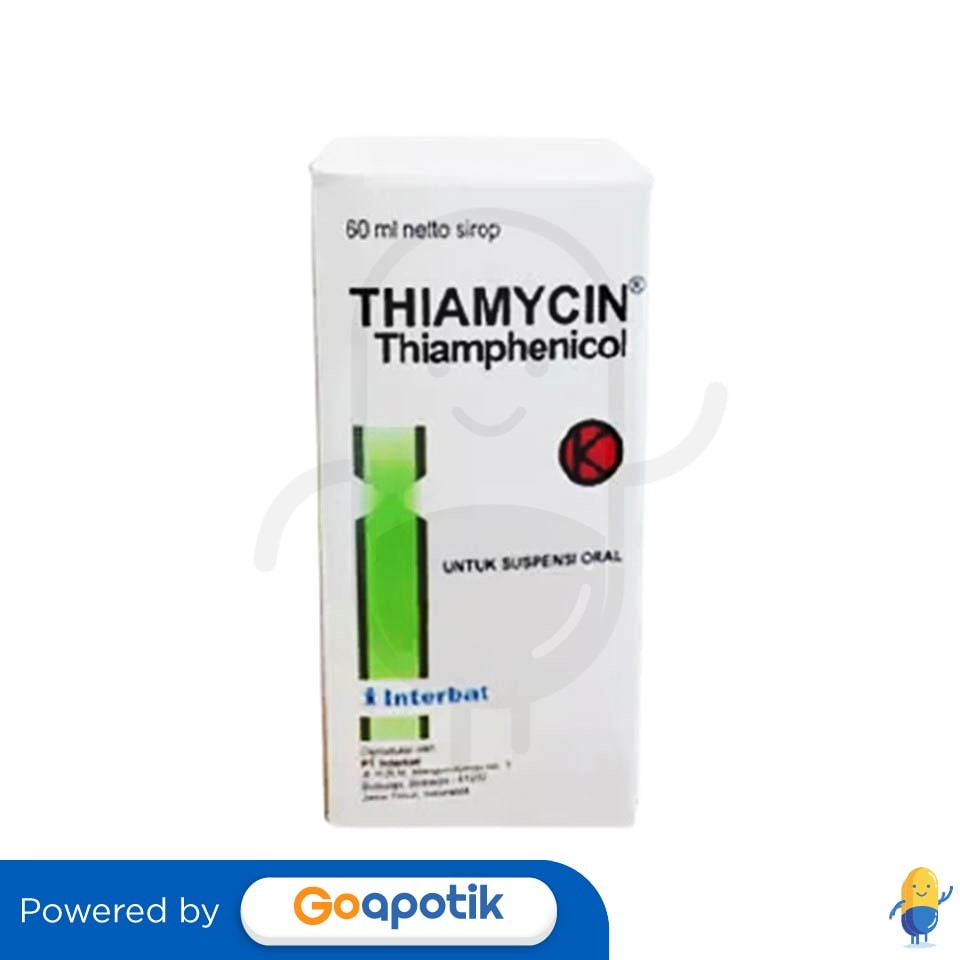 Jual Thiamycin 125 Mg/5 Ml Dry Syrup 60 Ml | Shopee Indonesia