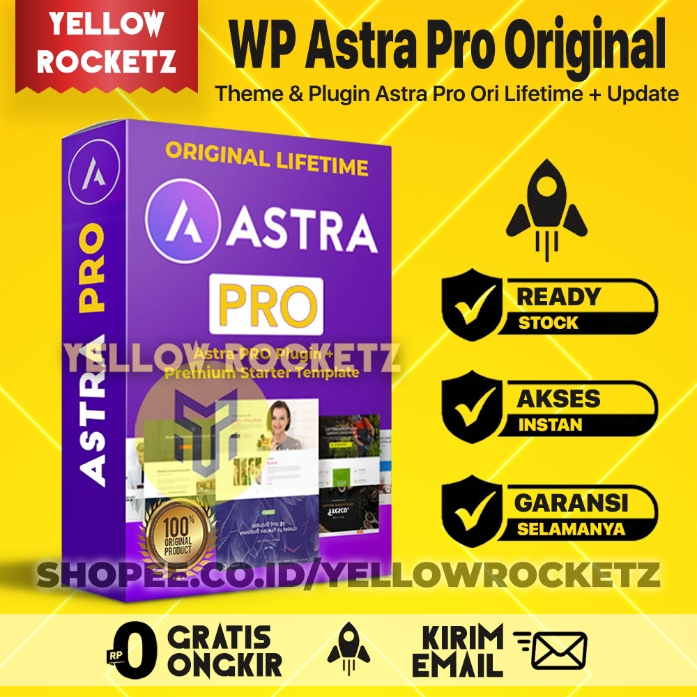 Jual ASTRA PRO ORIGINAL WordPress Theme - Astra Pro Plugin & Premium ...
