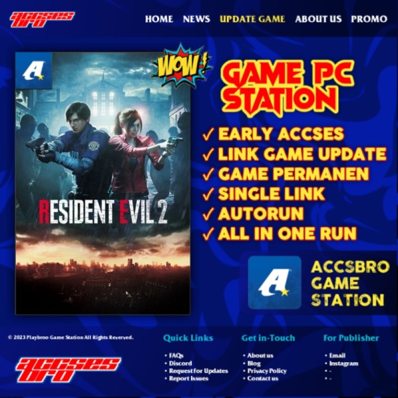 Jual [BELI 3 GRATIS 1] Resident Evil 2 - Game PC/Laptop Download to Play | Shopee Indonesia