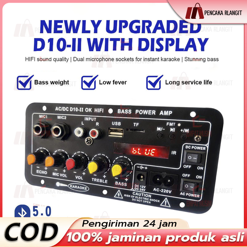 Jual 2000W Digital Amplifier Board 8-12 Inci Bluetooth Amplifier Board Audio Bluetooth USB Radio ...
