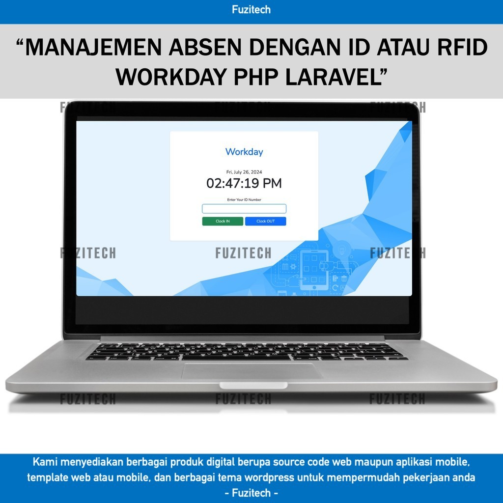 Jual SOURCE CODE APLIKASI WEB SISTEM INFORMASI MANAJEMEN ABSEN DENGAN ...