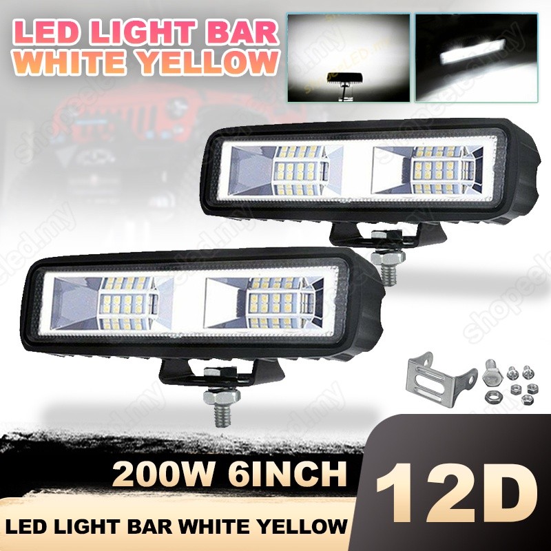 Jual LAMPU LED TEMBAK MOBIL MOTOR 12-24V 12 MATA 16 MATA 24 MATA 28 ...