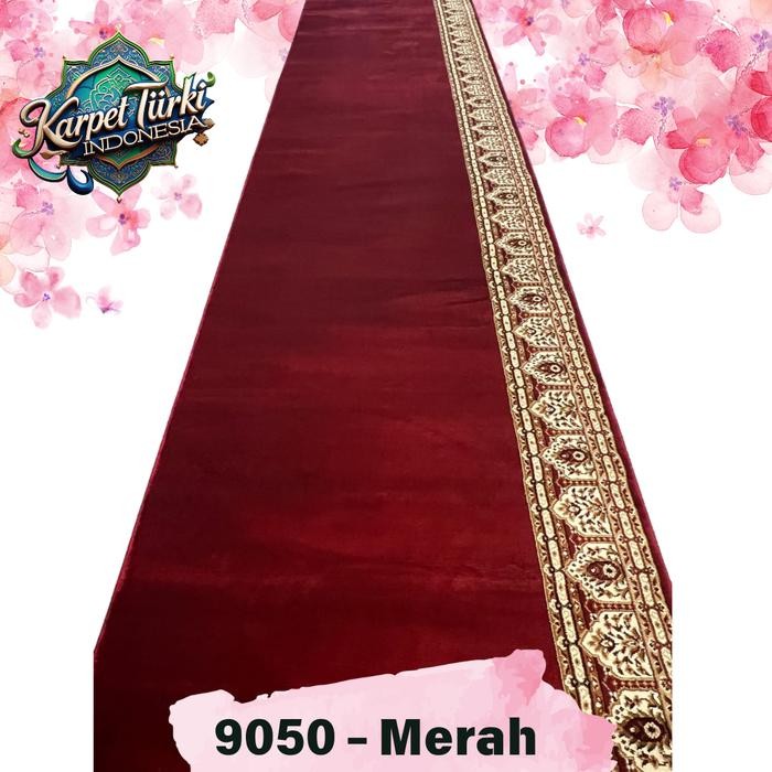 Jual Karpet Masjid Al Maqbul Motif 9050 Meteran Tebal 15mm - Sajadah Musholla | Shopee Indonesia
