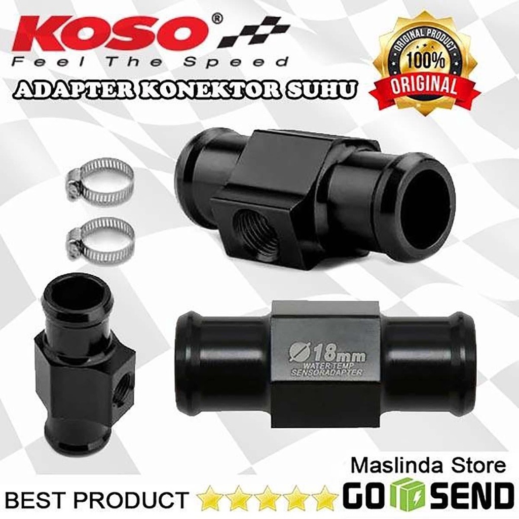 Jual Alat Konektor Termometer Suhu Selang Radiator Mesin Motor Cocok ...