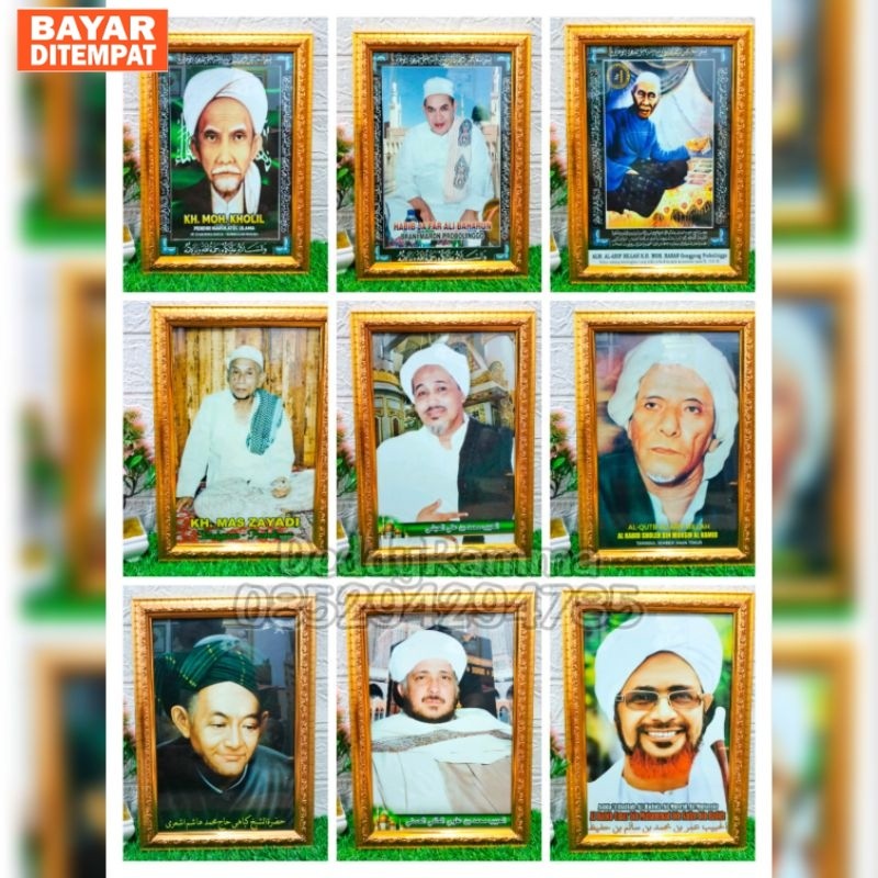 Jual figura foto para ulama ukuran ( 25x35 ) Termurah Terlaris Figura ...
