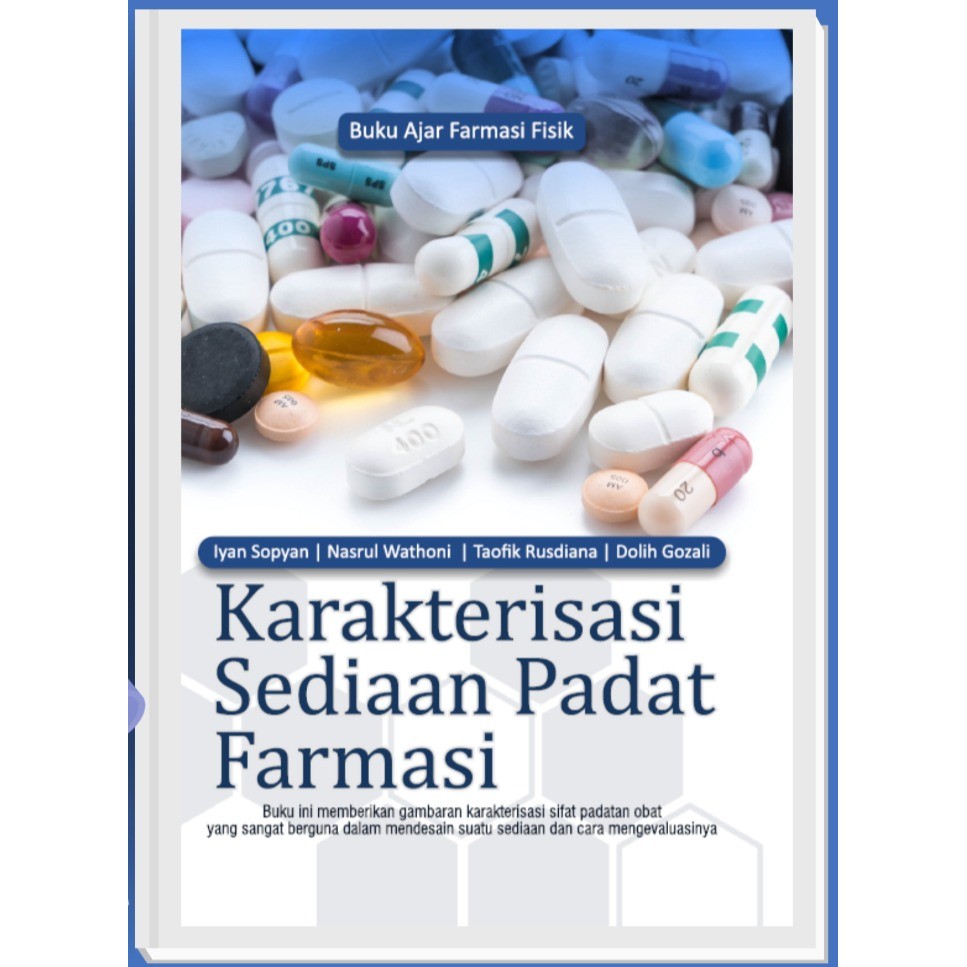 Jual Buku Karakterisasi Sediaan Padat Farmasi | Shopee Indonesia