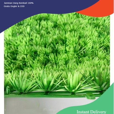 Jual Rumput HALUS Sintetis Rumput Plastik Hiasan Dasar Aquarium - 25x25 ...